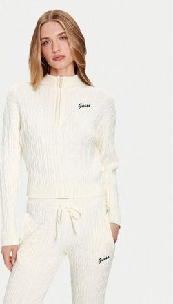 Guess Strickjacke V5BR02 Z0572 Beige Regular Fit