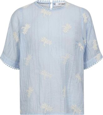 Co'Couture Femme, Blouses et Chemises, Bleu, Taille: 44 FR Blouses