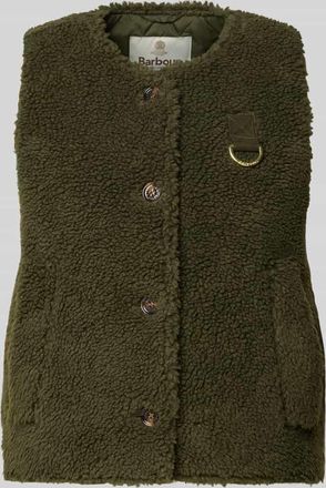 Barbour Regular Fit Weste in Fleece-Optik