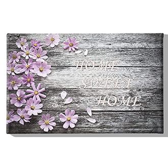 Homemania Wandbild, Motiv: Blumen, für Wohnzimmer, Schlafzimmer, mehrfarbig, 45 x 3 x 70 cm, HM20KNV45 x 70 - 290, Polyester, Holz