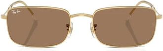 Ray-Ban unisex, Accessoires, Jaune, Taille: 56 MM Lunettes de soleil