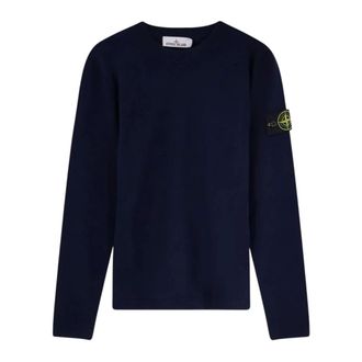 Stone Island Homme, Pulls, Bleu, Taille: XL Pull ras du cou