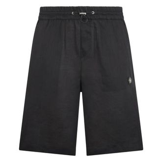 Philipp Plein Bowling Shorts Basic - - Shorts - Herren - Schwarzk - S