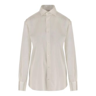 Her Shirt Femme, Blouses et Chemises, Blanc, Taille: 40 FR Chemise en soie stretch