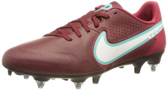 Nike Nike Unisexs Tiempo Legend 9 Academy Sg-pro Ac Sneaker, Team Red White Mystic Hibiscus, 46 EU