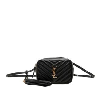 Saint Laurent Sac bandouli&egrave;re matelass&eacute; doccasion - Femme - Pre-owned - Noir - Taille: ONE Size