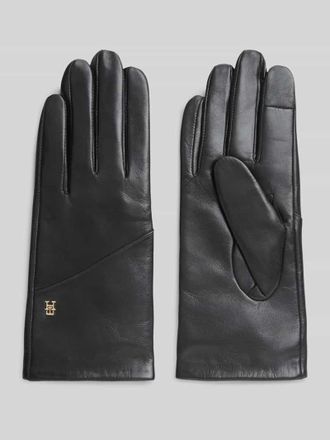 Tommy Hilfiger Handschuhe aus echtem Ziegenleder