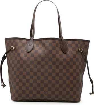 Louis Vuitton 2010 Damier Ebene Neverfull MM tote bag - Braun