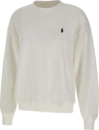 Polo Ralph Lauren Femme, Sweatshirts et sweats &agrave; capuche, Blanc, Taille: 36 FR Polo Ralph Lauren Sweaters White