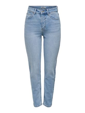 Only Female Straight-Fit Jeans ONLEMILY Hohe Taille Gerade geschnitten Jeans