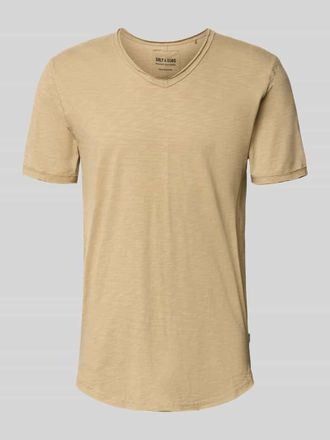 Only & Sons Regular Fit T-Shirt aus reiner Baumwolle Modell BENNE LONGY