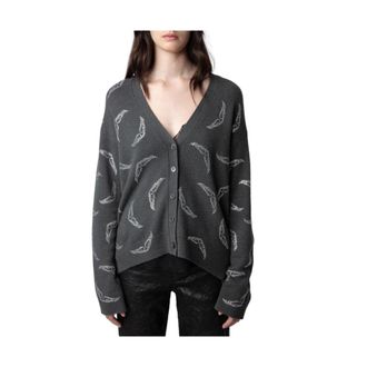Zadig&Voltaire Damen, Strickwaren, Grau, MGr&ouml;&szlig;e