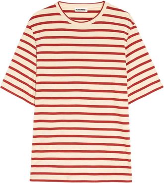 Jil Sander Homme, Tops, Rouge, Taille: XL Jil Sander T-shirts et Polos