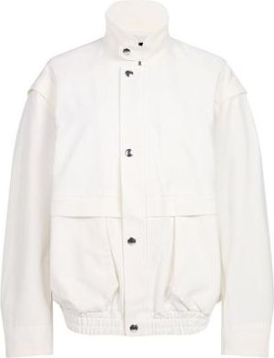 Tibi Veste &agrave; manches amovibles zipp&eacute;es en coton
