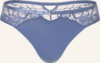 Triumph Slip Wild Gardenia Mit Cut-Outs blau