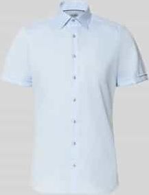 Olymp Level 5 Slim Fit Business-Hemd mit Kentkragen