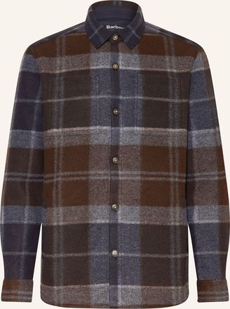 Barbour Flanell-Overshirt Chapter blau