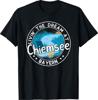 Chiemsee Urlaub Baden SUP Bayern T-Shirt