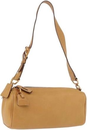 Prada Sac bandouli&egrave;re vintage Pre-owned - Femme - Pre-owned - Beige - Taille: ONE Size