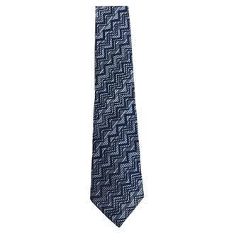 Missoni Missoni Seidenkrawatte - - Accessories - Herren - Blau - ONE SIZE