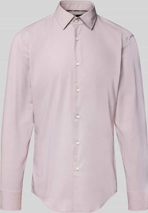 HUGO BOSS Slim Fit Hemd mit einreihiger Knopfleiste Modell HANK