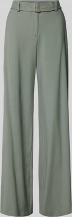 Windsor Straight Leg Stoffhose mit Gürtel