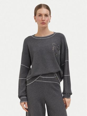Liu Jo Pullover TF6180 MS59L Dunkelgrau Regular Fit