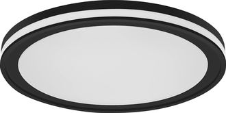 Ledvance Ledvance Smarte Dekodecke mit Haupt- und Seitenlicht TW RGB und dimmbar, 460mm, Schwarz, 1er-Pack, 4058075573833, 46cm