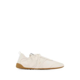 Chlo&eacute; Logo-print Lace-up Trainers