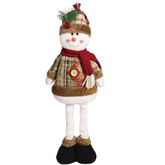 Generic Santa Claus, Weihnachtsdekorationen | Deko, stehend, mit Pull -Out Beine - stehend Figur, Weihnachtshaus Deko f&uuml;r Weihnachtsbaum, Tisch