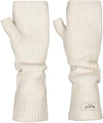 Barts Darty Mitaines dhiver chaudes en tricot pour femme, cr&egrave;me, taille unique