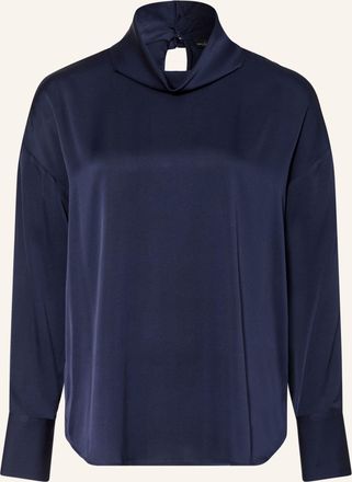 van Laack Van Laack Blusenshirt Vl-Daline-Xx Mit Seide blau