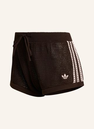 adidas Originals Adidas Originals H&auml;kelshorts Knitted Crochet braun