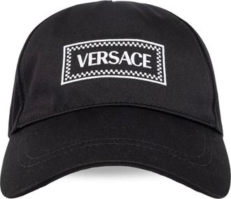 Versace unisex, Accessoires, Noir, Taille: 59 CM Casquette de baseball en coton drill