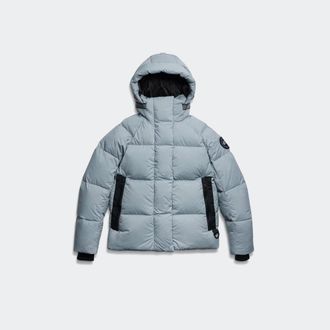Canada Goose Junction Parka mit Black Disc (Weiblich, Light Ozone Blue, XS)