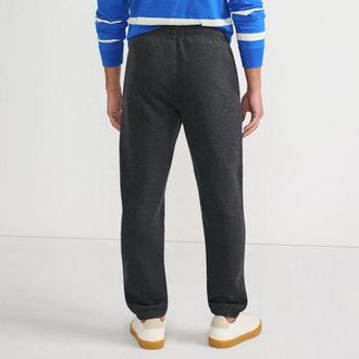 Lands End Serious Sweats Jogginghose, Herren, Gr&ouml;&szlig;e:48-50 regular, Schwarz, Baumwoll-Mischung/Polyester-Mischung, by Lands End