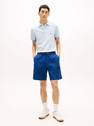 Tommy Hilfiger Short chino Dover en lin m&eacute;lang&eacute; couture int&eacute;rieure 20 cm