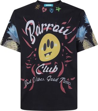 Barrow Barrow, Homme, Tops, Noir, Taille: S T-shirt en jersey