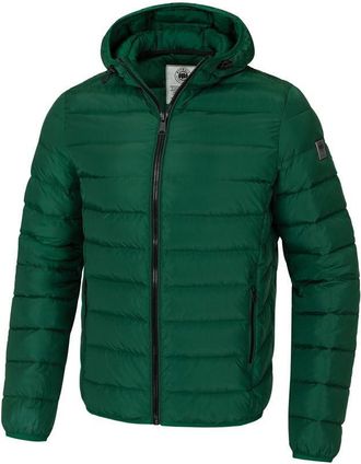 Pitbull Winterjacke Herren mit Kapuze Seacoast III, Jacke M&auml;nner mit Rei&szlig;verschluss, Bequeme Seitliche Taschen, Steppjacke, Herren Jacken Perfekt f&uuml;r Winter