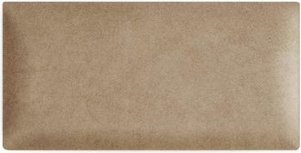 MG Design Polsterpaneel 30 x 60 cm in Beige - 3D Wandkissen fürs Bettkopfteil & Wanddeko, ohne Bohren, geräuschmindernd, fein strukturiert, pflegeleicht & Abrie