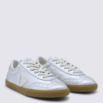 Veja Womens Sneakers Silver_white_natural _cover Tex-Le - Sole El Tex/le