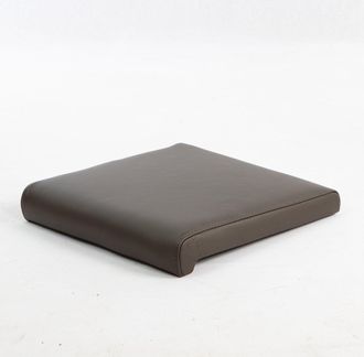 SIX Klemmkissen Sitzkissen Lederkissen Braun | Bank-Kissen Echt-Leder Rindsleder