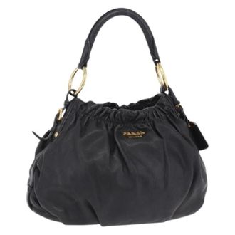 Prada Sac bandouli&egrave;re vintage doccasion - Femme - Pre-owned - Noir - Taille: ONE Size