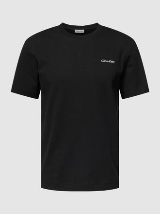 Calvin Klein T-Shirt mit Label-Detail