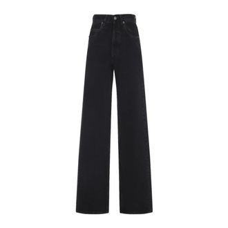 Saint Laurent Schwarze Baumwolljeans f&uuml;r Frauen - - Jeans - Damen - Schwarzk - W27