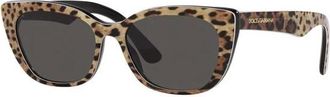Dolce & Gabbana Cat-eye Sonnenbrille - - Accessories - Damen - Mehrfarbig - 49 MM