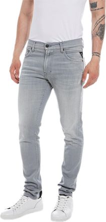 Replay Herren Jeans Mickym Slim-Fit, Light Grey 095 (Grau), 29W / 34L