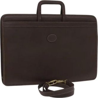 Gucci Pre-owned Cuir sacs-gucci - Femme - Pre-owned - Brun - Taille: ONE Size