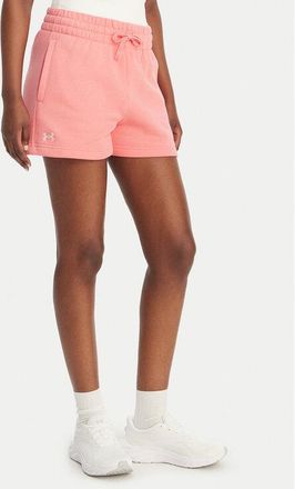 Under Armour Sportshorts Rival Fleece Short 1382723 Rosa Loose Fit