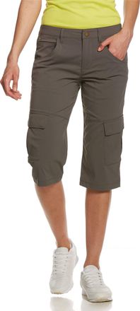 Jeff Green Damen Elastische Schnell Trocknende Kurze Leichte Cargo Outdoor Funktions Hose Marla, Farbe:Grey, Größe:44